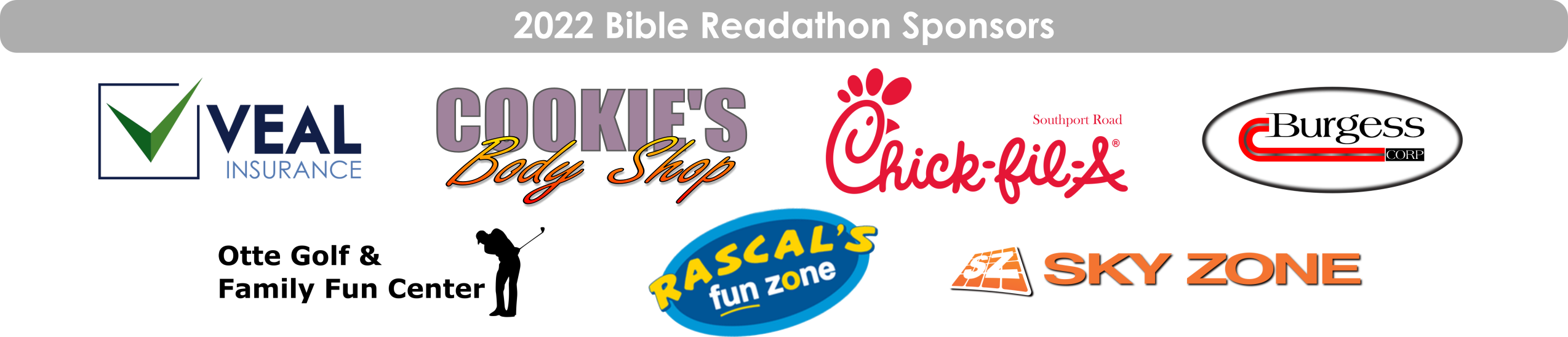 2022 Sponsorship website graphic | McGregor Road Baptist Church